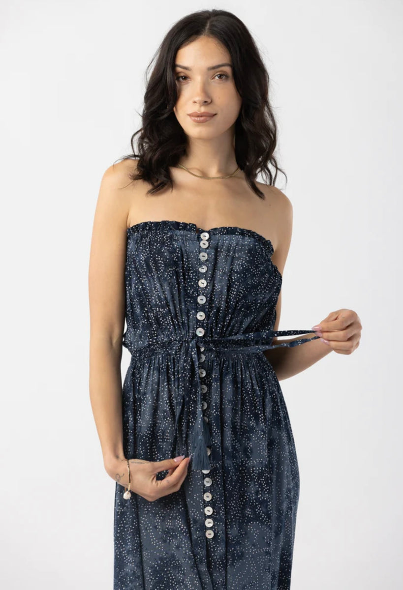 Ryden Maxi Dress | Batik Stargazer – Tropical Goddess