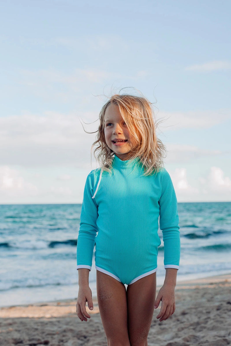 Lain Snow Mini Rashguard | Sea – Tropical Goddess